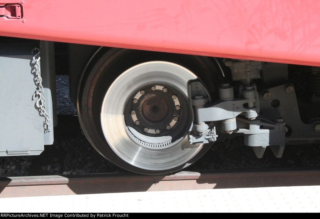 NMRX 1102 Brake gear detail